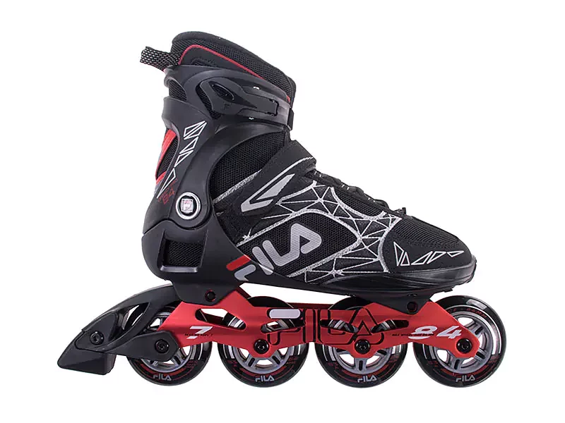 Rolki Fila Legacy PRO 84 Black Red 2021 - Roooolki.com