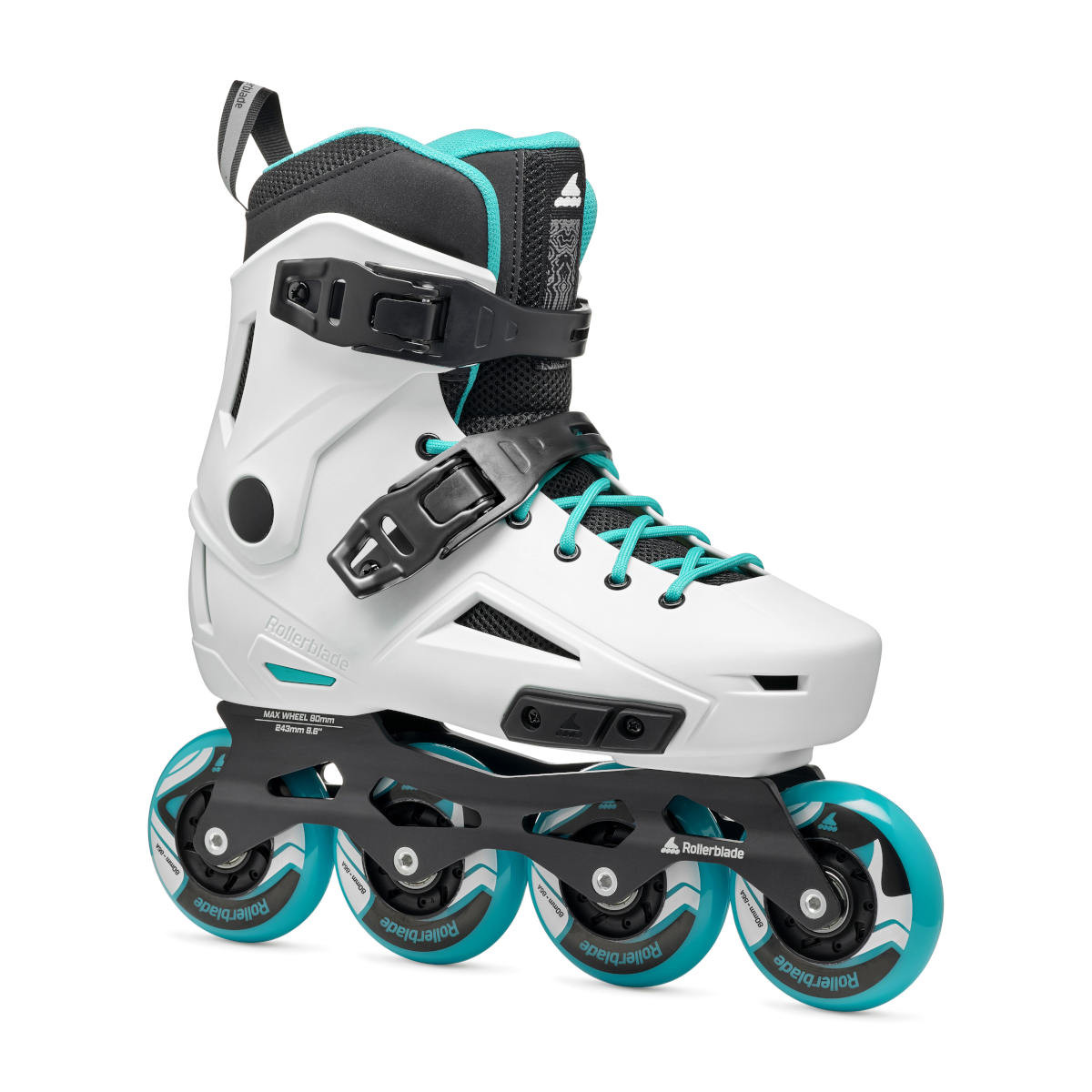 Rolki Rollerblade Lightning Women White Aqua - Roooolki.com