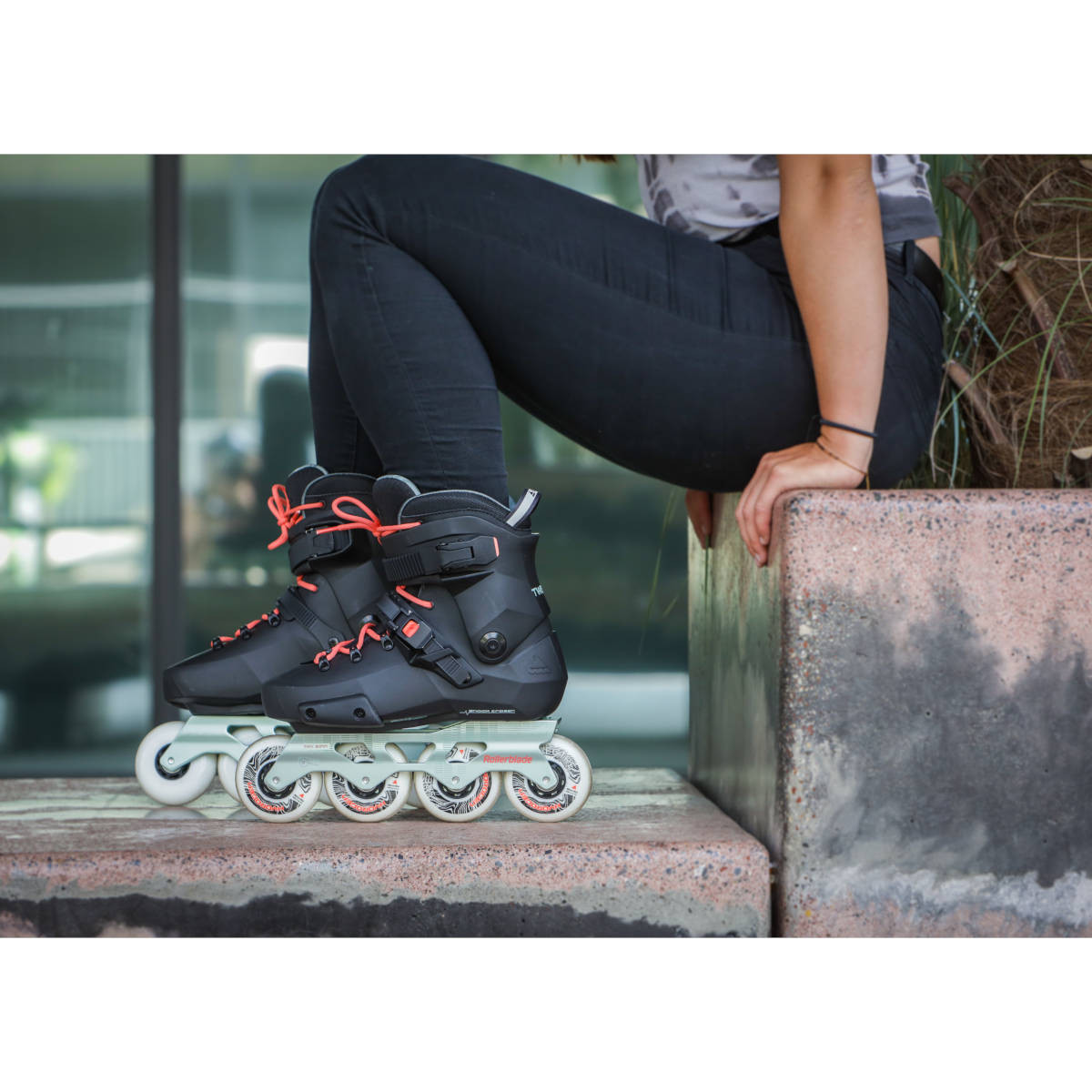 Rolki Rollerblade TWISTER XT W Black Mint - Roooolki.com